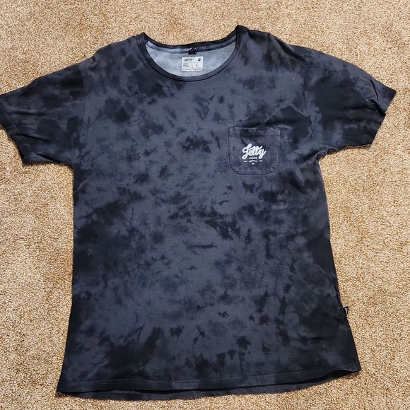 Jetty | Shirts | Mens Jetty Marine Supply Co Large Tye Die Black Wash T ...